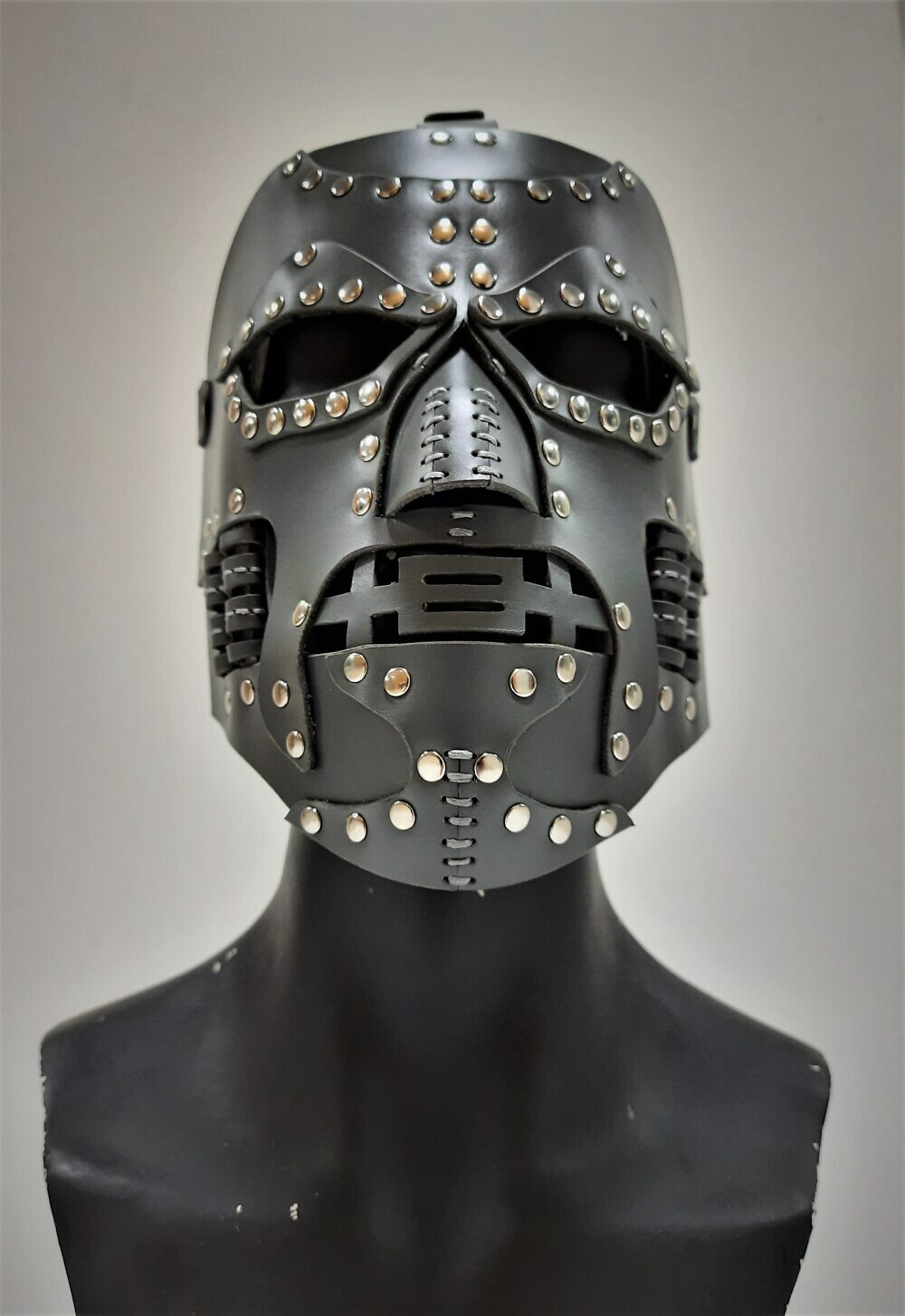 Выкройка PDF Pattern Dr. Doom mask /PDF leather Dr. Doom mask V47 ...